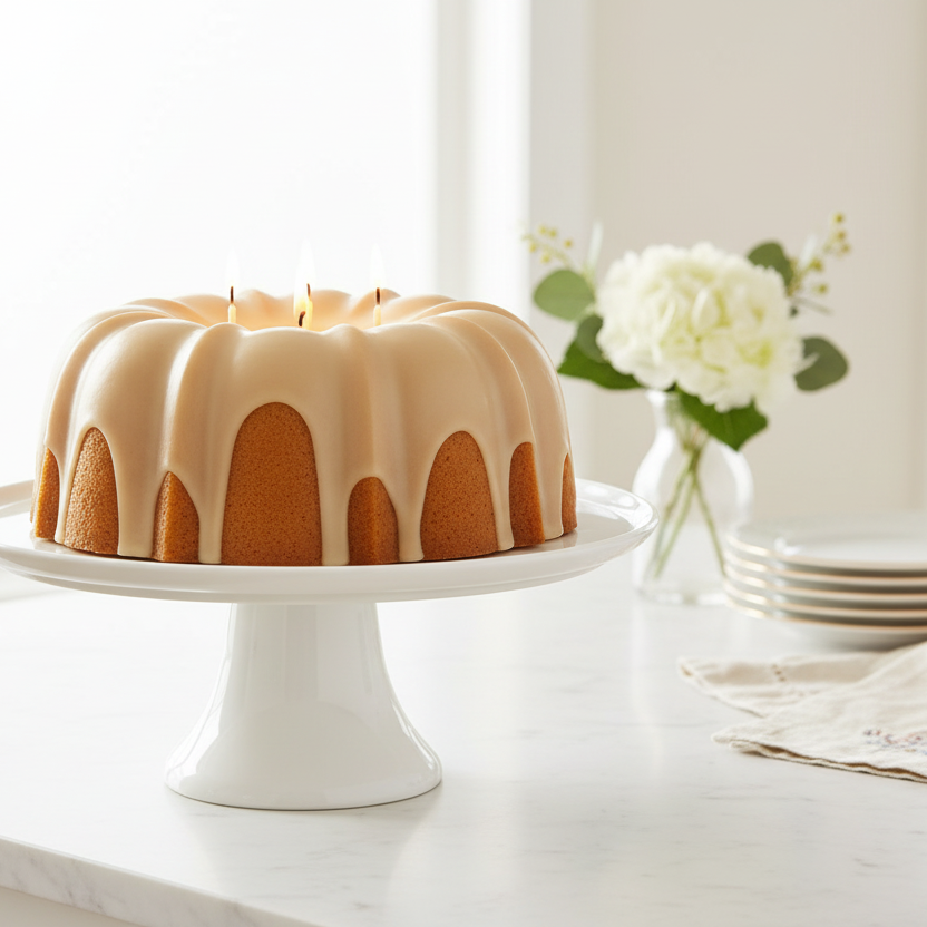 Bundt Cake Candle - 5 Wick Triple Scented | Simply Scents – Simply ...
